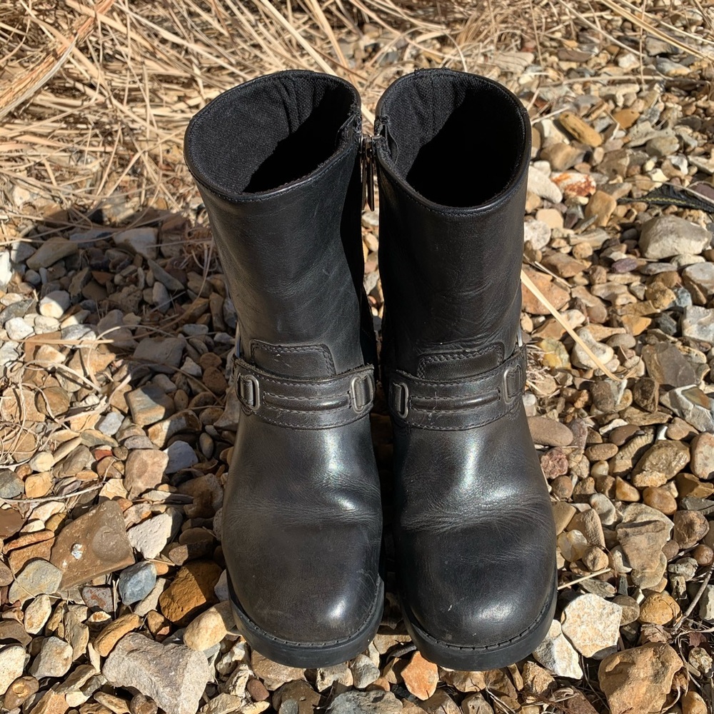 Harley Davidson Christa Zip Up Harness Boots - Gem